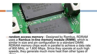 Random Access Memory ppt | PPTX