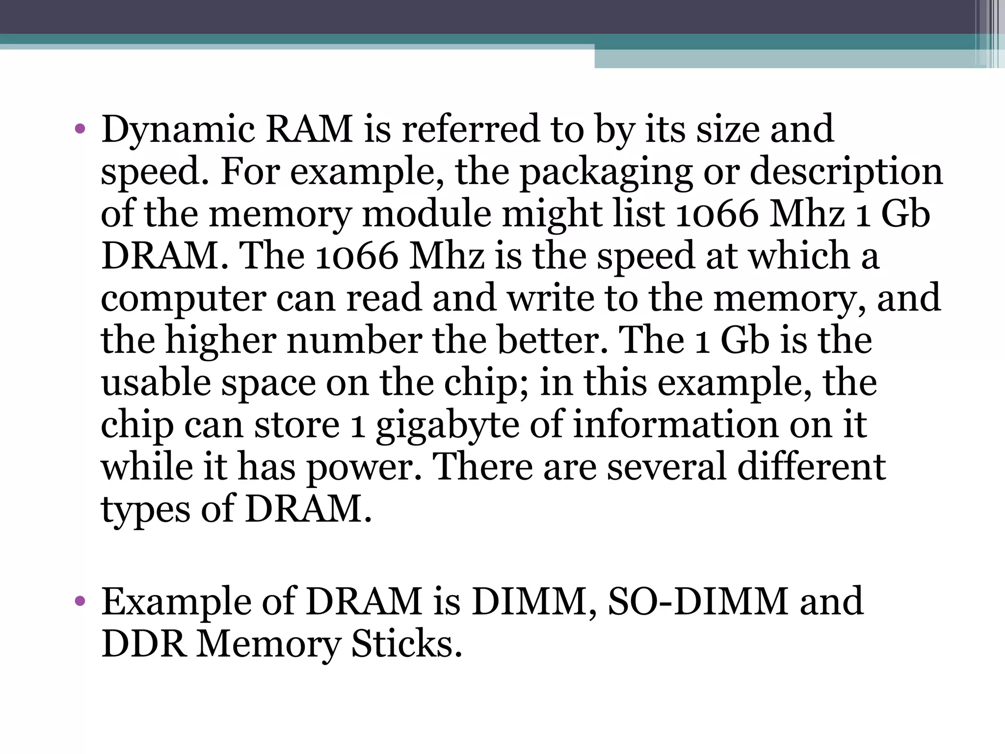 Ram presentation | PPT