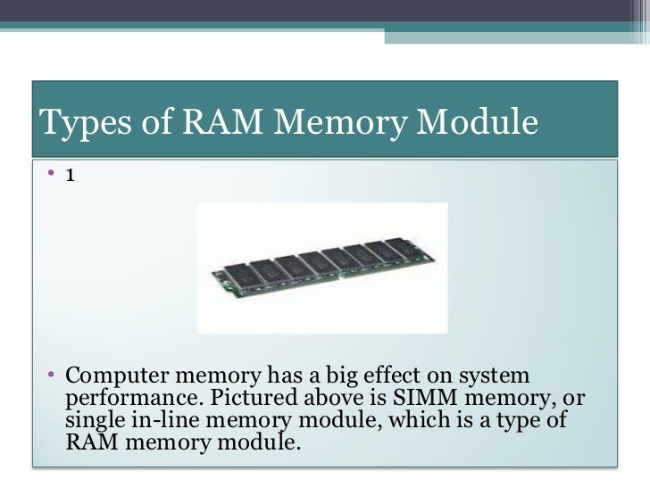 Ram presentation