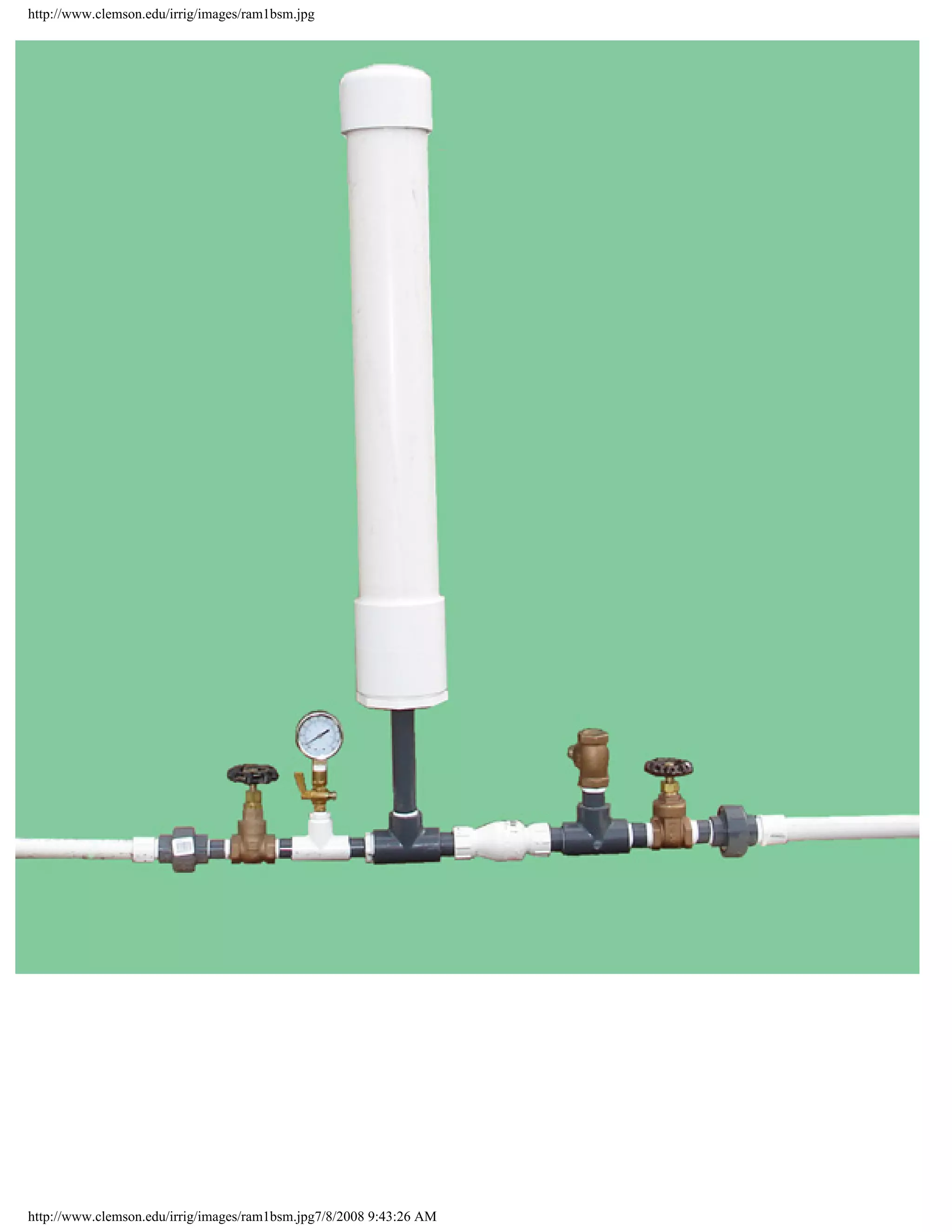 How a Hydraulic Ram Pump Works - Clemson University | PPT