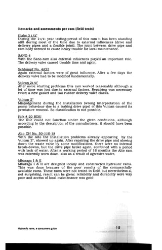 Hydraulic Ram Pump: Consumers guide - Delft University of Technology | PDF