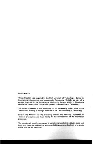 Hydraulic Ram Pump: Consumers guide - Delft University of Technology | PDF