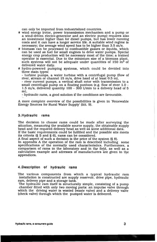Hydraulic Ram Pump: Consumers guide - Delft University of Technology | PDF