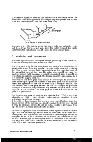 Hydraulic Ram Pump: Consumers guide - Delft University of Technology ...