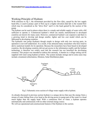 Installation of Hydraulic Ram Pump - Thapathali Campus, Kathmandu | PDF