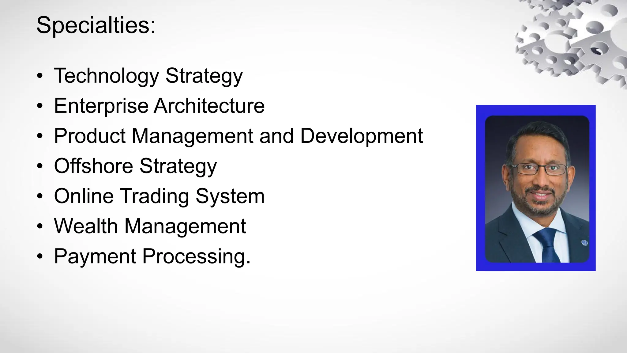 Ram Puppala | Basking Ridge, New Jersey, United States | PPT