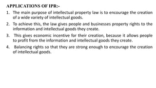 Intellectual Property Rights | PPTX