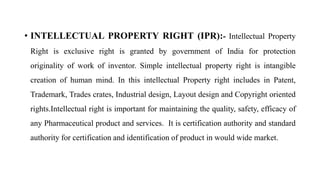 Intellectual Property Rights | PPTX