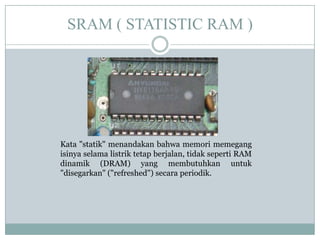 Ram ( random access memory ) | PPT