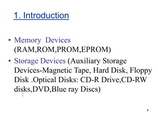 RAM&&ROM.ppt | Data Storage and Warehousing | Computing