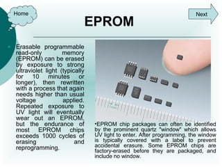 Ram & rom memories | PPT