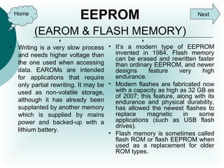 Ram & rom memories | PPT