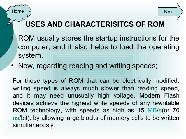 10 Differences Between Ram And Rom Bzu Science
