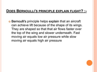 Advantge of Fluid Mechanics in airospace | PPTX