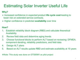 Using Reliability Modeling and Accelerated Life Testing to Estimate ...