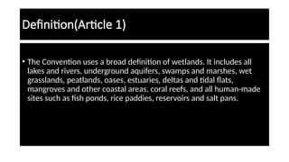 Environmental law notes: Ramsar convention.pptx
