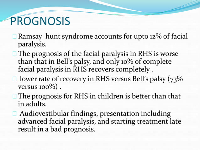 Ramsay hunt syndrome | PPTX | Ear, Nose and Throat Conditions ...