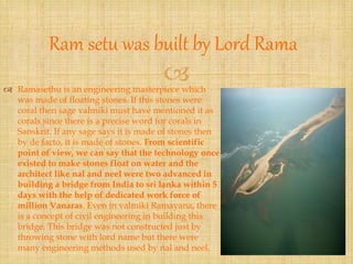 Ram setu | PPTX