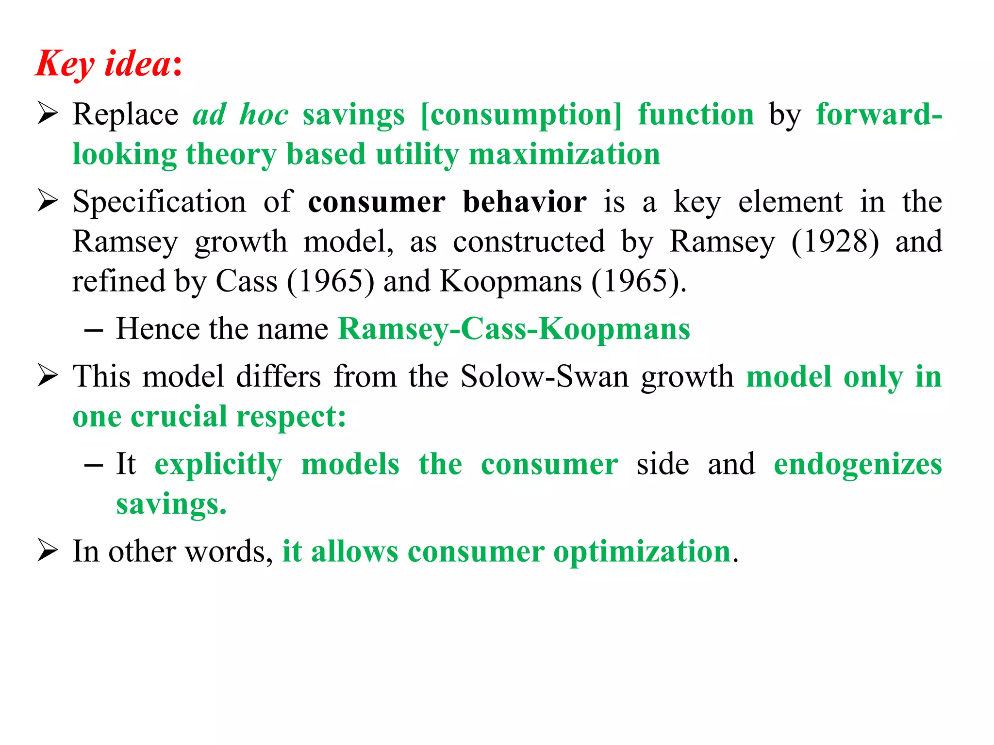 Ramsey-Cass-Koopmans model.pptx