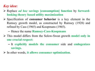 Ramsey-Cass-Koopmans model.pptx