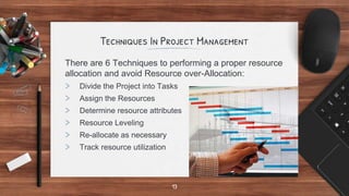 Resource Allocation In Software Project Management | PPTX
