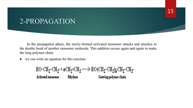 Addition polymerization, its examples and uses | PPTX | Chemistry | Science