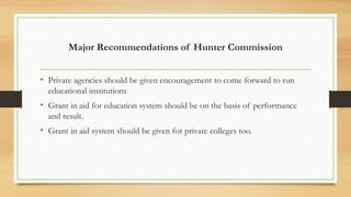 Education Commissions In Colonial India | PPTX