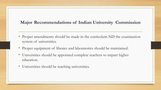 Education Commissions In Colonial India | PPTX