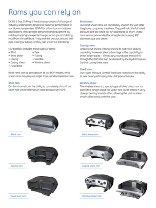 Rams single pages 081910 ge (hydril) | PDF