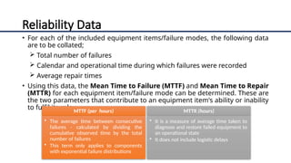 Reliability, Availability, and Maintanability (RAM) Study Slides | PPTX
