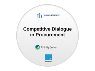 Competitive Dialogue in Procurement | PPT