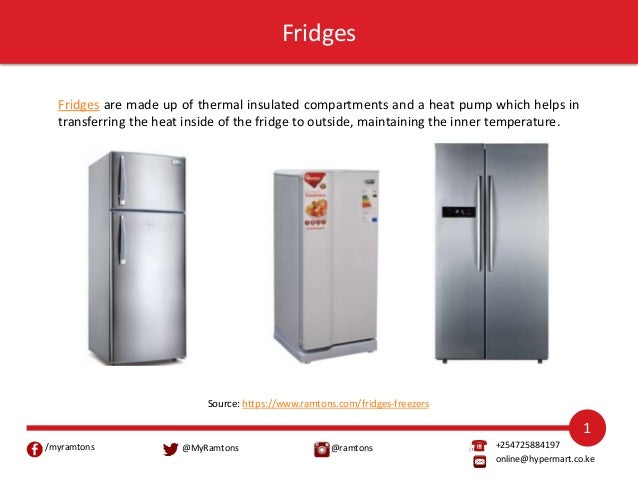 Fridges & Freezers Online - Ramtons