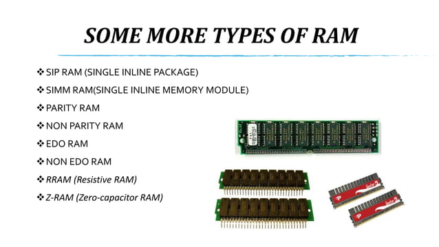 ram types ram types ram types ram types ram types | PPTX