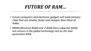 ram types ram types ram types ram types ram types | PPTX