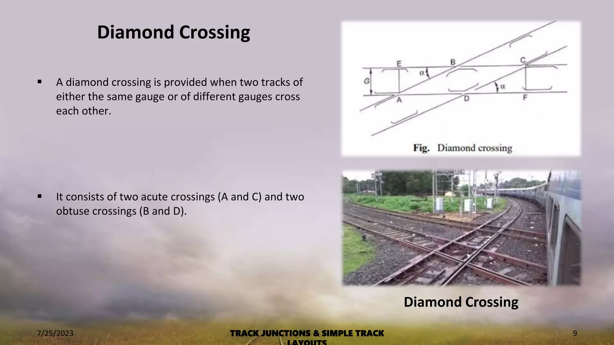 TRAIN TRACK JUNCTION | PPTX