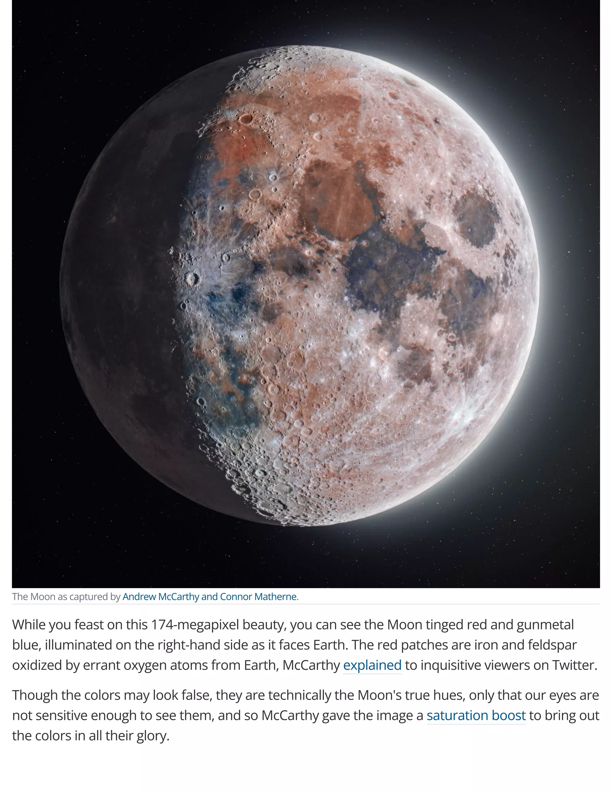'Ridiculously Detailed' New Image of The Moon Is a Masterpiece of Space Photography | PDF