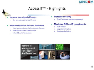 Remote Access Management | PPTX | Cloud Computing | Internet