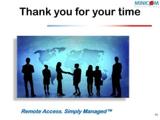 Remote Access Management | PPTX | Cloud Computing | Internet