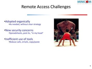 Remote Access Management | PPTX | Cloud Computing | Internet