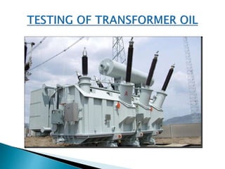 Dissolved Gas Analysis in Transformer Oil | PPTX