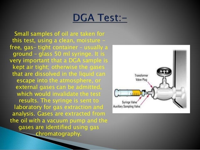 Dissolved Gas Analysis In Transformer Oil 