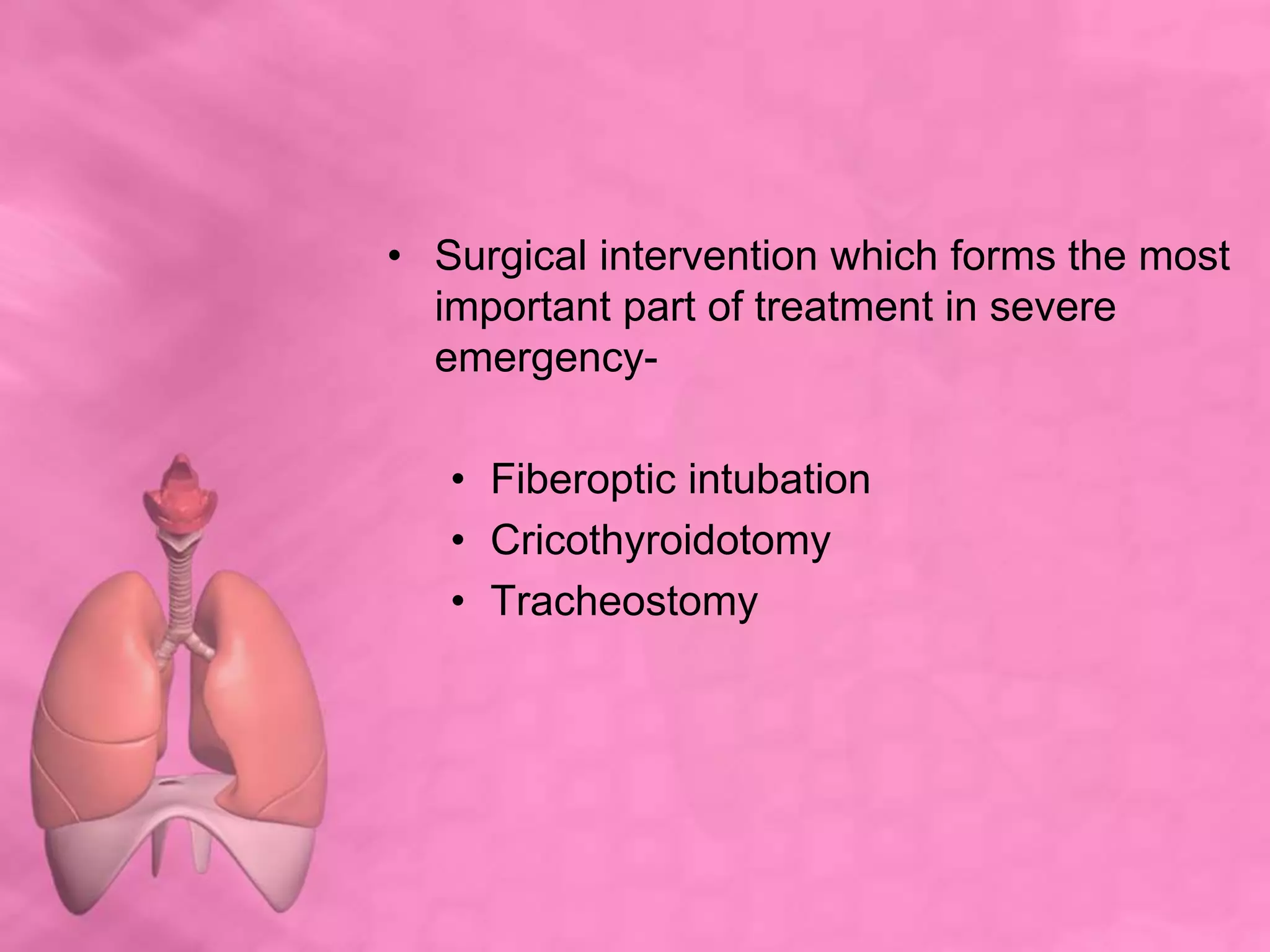 Upper And Lower Airway Obstruction Ppt