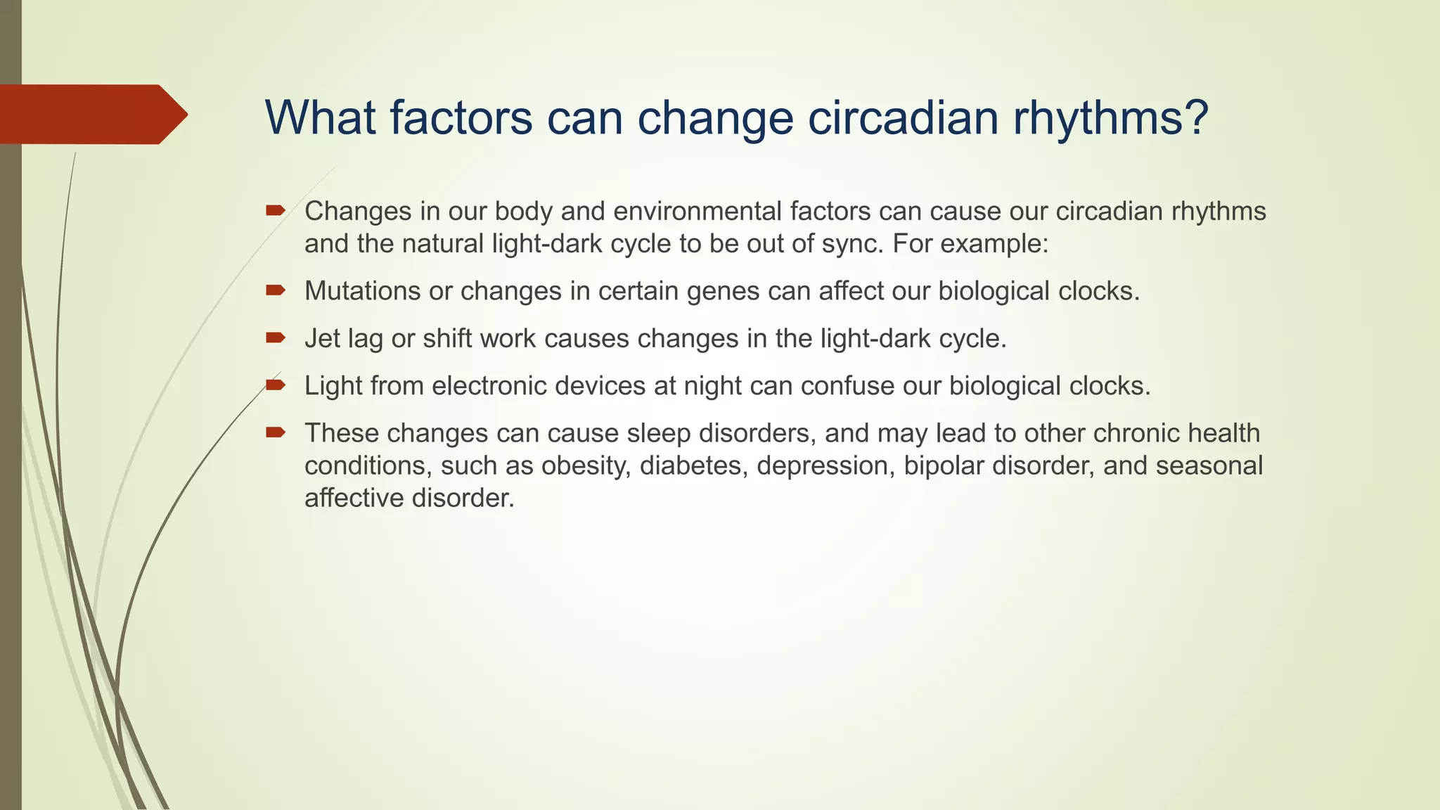 CHRONOBIOLOGY | PPTX