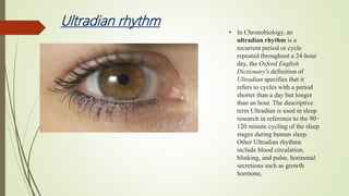 CHRONOBIOLOGY | PPTX