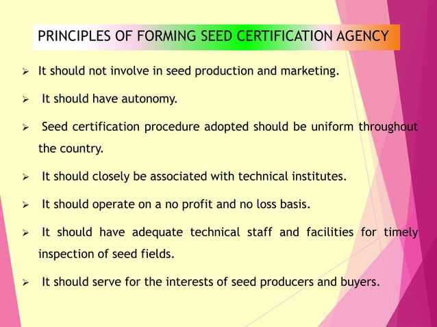 Quality Seed Production in Agriculture | PPTX
