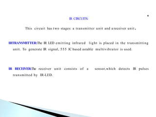 AUTOMATIC RAILWAY GATE DETECTION SYSTEM PPT | PPT