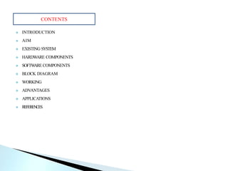 AUTOMATIC RAILWAY GATE DETECTION SYSTEM PPT | PPT