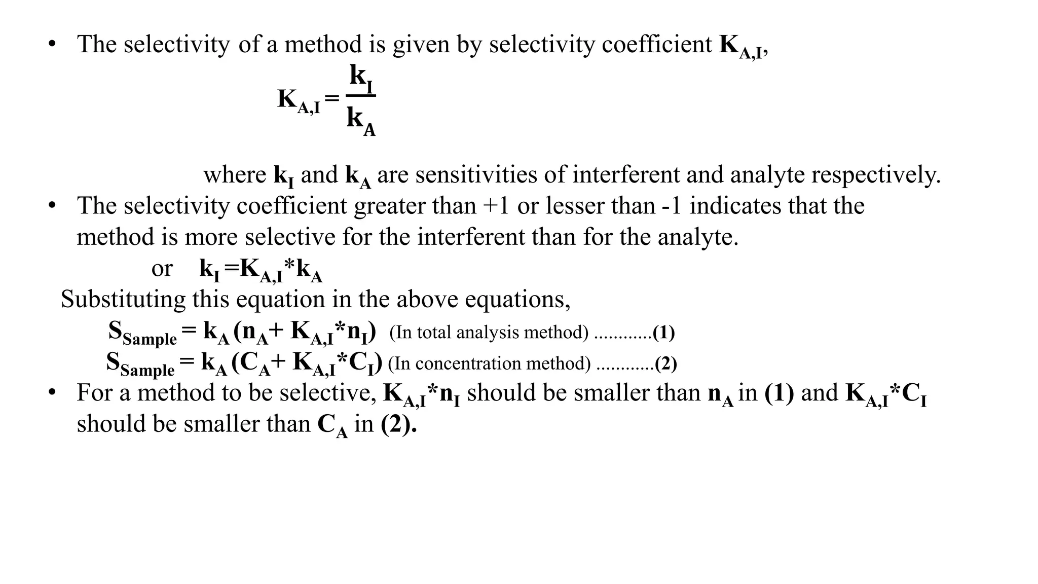 RAMYA SAVITHRI K SELECTION OF AN ANALYTICAL METHOD.pptx