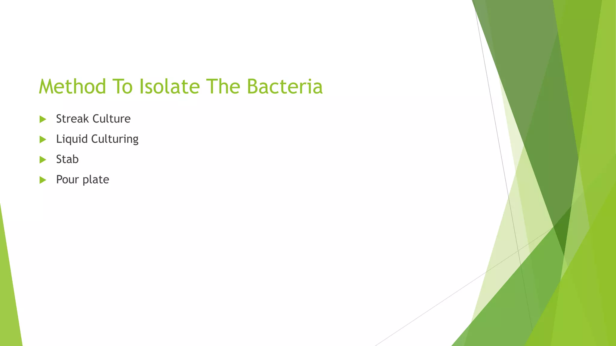 Growing and Harvesting Of Bacterial Culture | PPTX