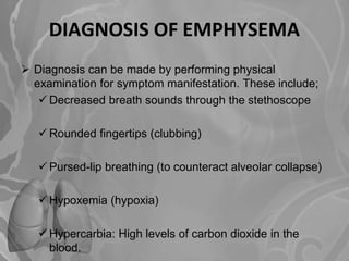 Emphysema Diagnosis